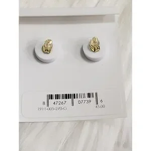 Gorjana | Jewelry | New Gorjana Small Desi Bar Stud Earrings Jet ...
